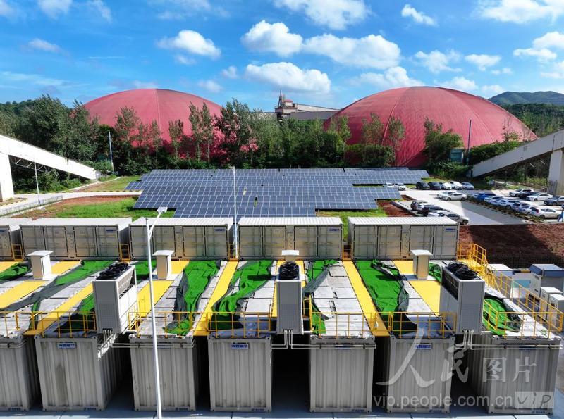 安徽芜湖：全钒液流储能电站并网运行-人民图片网