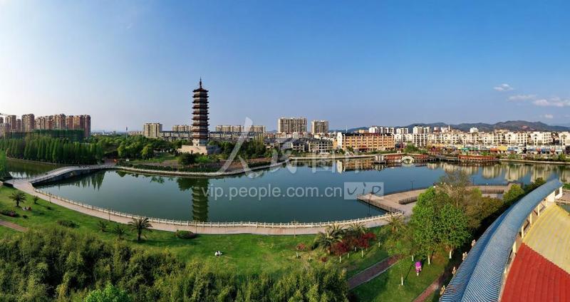 江西金溪：一城春色半城碧-人民图片网