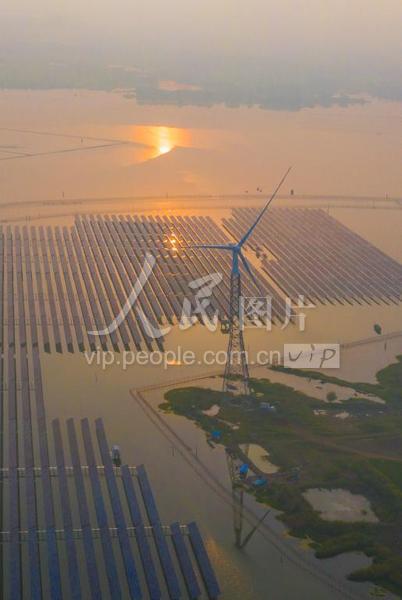 江苏泗洪：渔光互补 光旅融合-人民图片网