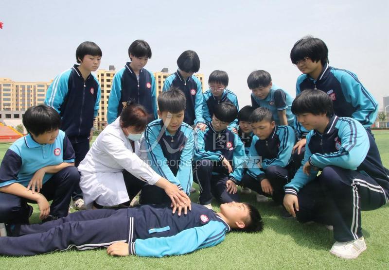 河北永年：防灾减灾教育进校园-人民图片网