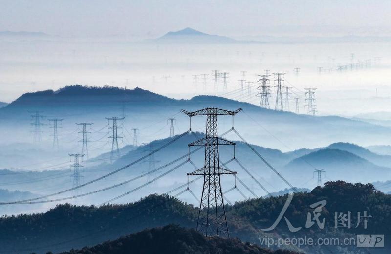 安徽芜湖：西电东送 助力发展-人民图片网