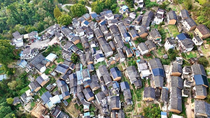 安徽歙县：阳产土楼-人民图片网