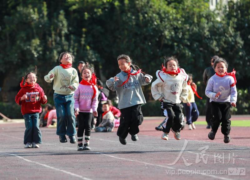 贵州从江：快乐体育课-人民图片网