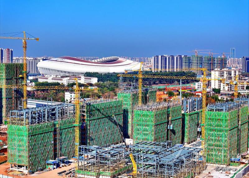 江西赣州：装配式钢结构保障房建设如火如荼-人民图片网