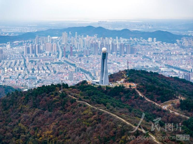 湖北武汉新地标：新一代天气雷达站-人民图片网