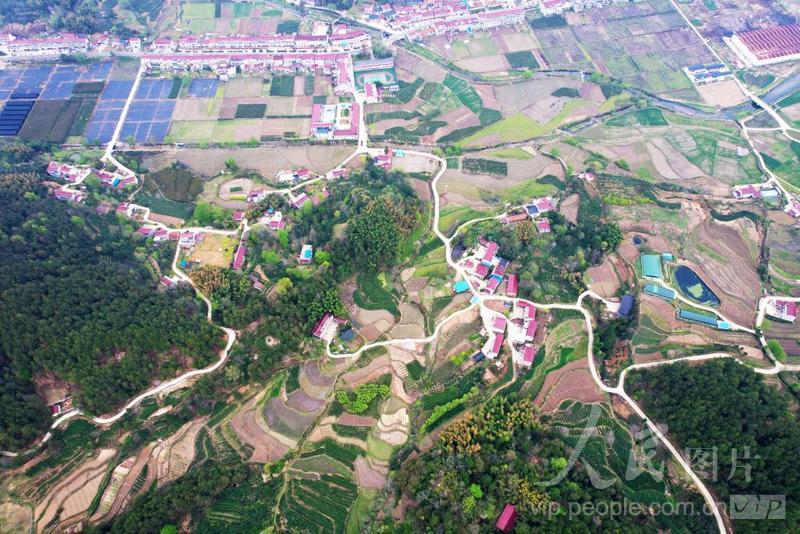 安徽霍山：大别山村生机盎然-人民图片网