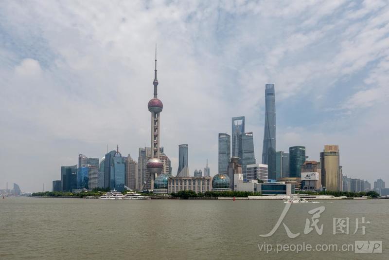 上海陆家嘴城市天际线（资料图）-人民图片网